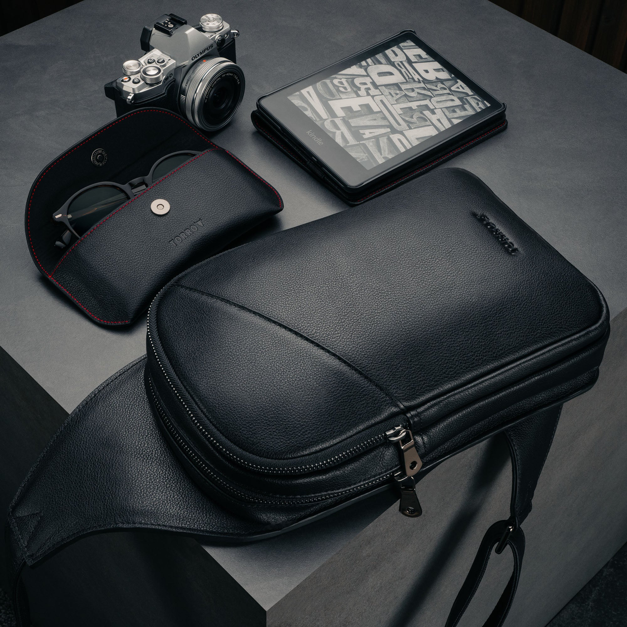 Leather Crossbody Sling Bag (Travel & Everyday Carry) – TORRO
