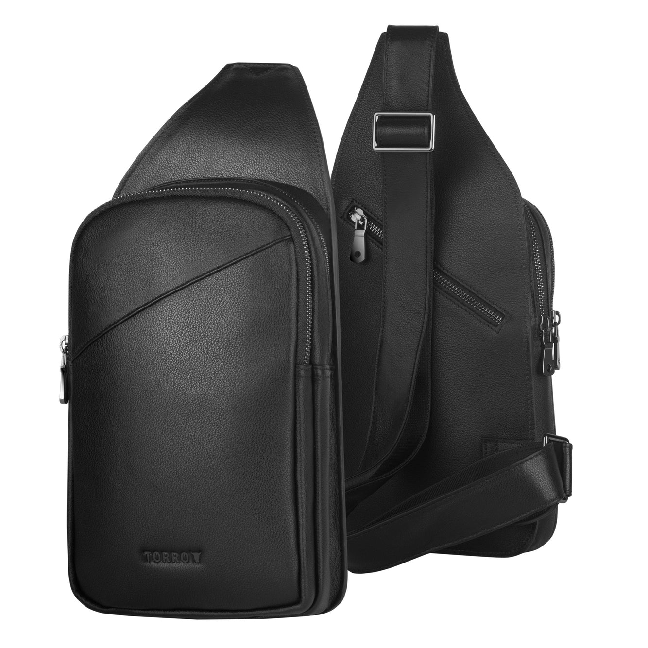 Leather Crossbody Sling Bag (Travel & Everyday Carry) – TORRO