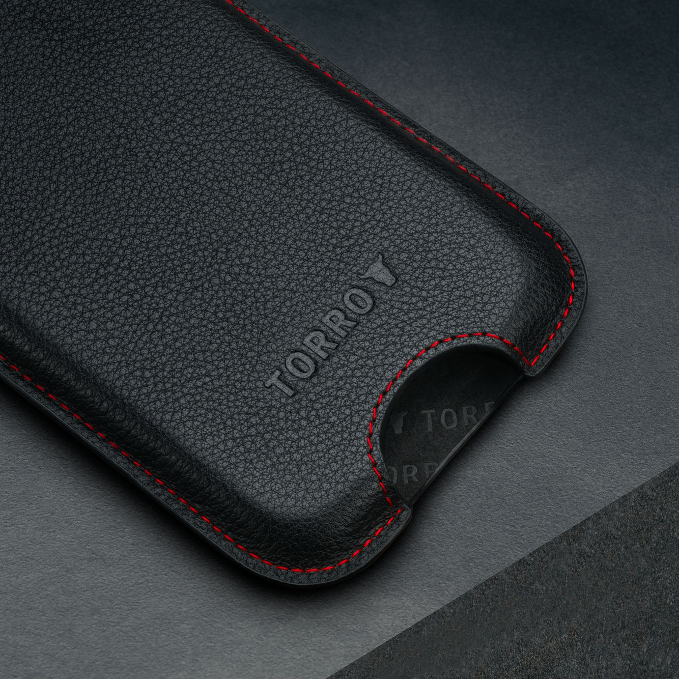Leather iPhone Pouch Case (6.7" / 6.9" Models) - TORRO