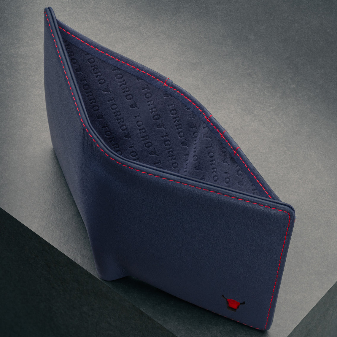 Slim Leather Bifold Wallet (with RFID Protection) - TORRO