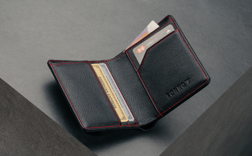 Premium Leather Bifold Slim Wallet for Men | RFID Blocking – TORRO