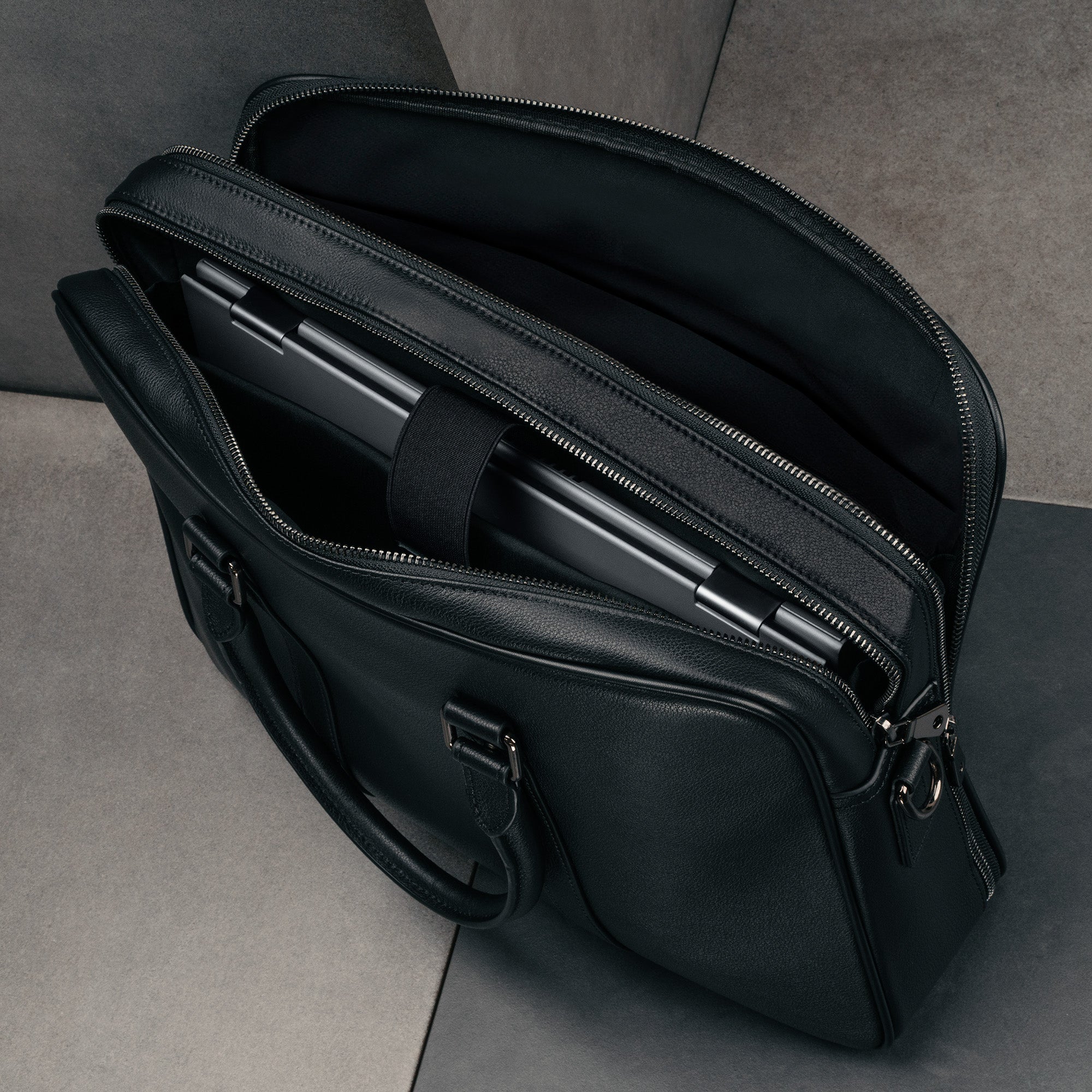 Soft Leather Laptop Briefcase – TORRO