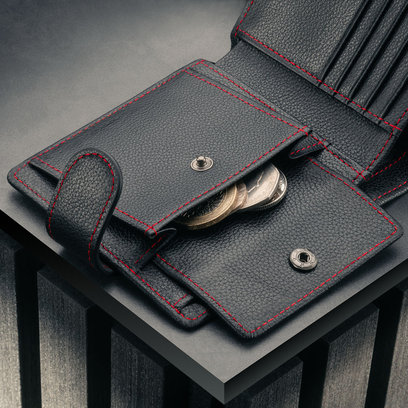 Leather Classic Wallet with Coin Pocket (RFID Blocking) – TORRO