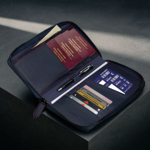 Slim Leather Bifold Wallet (with RFID Protection) - TORRO