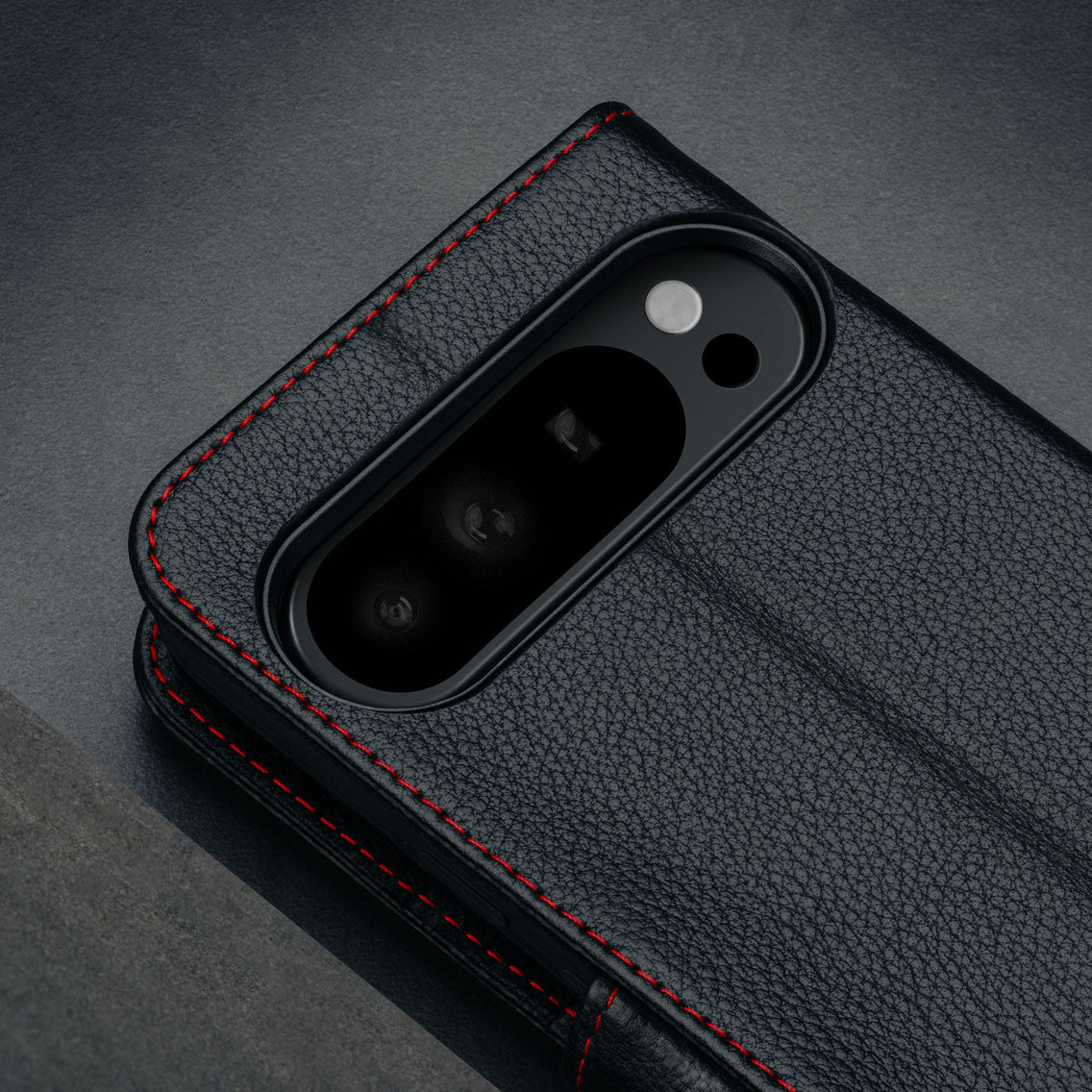 Google Pixel 9 Pro Leather Wallet Case (with Stand function) – TORRO