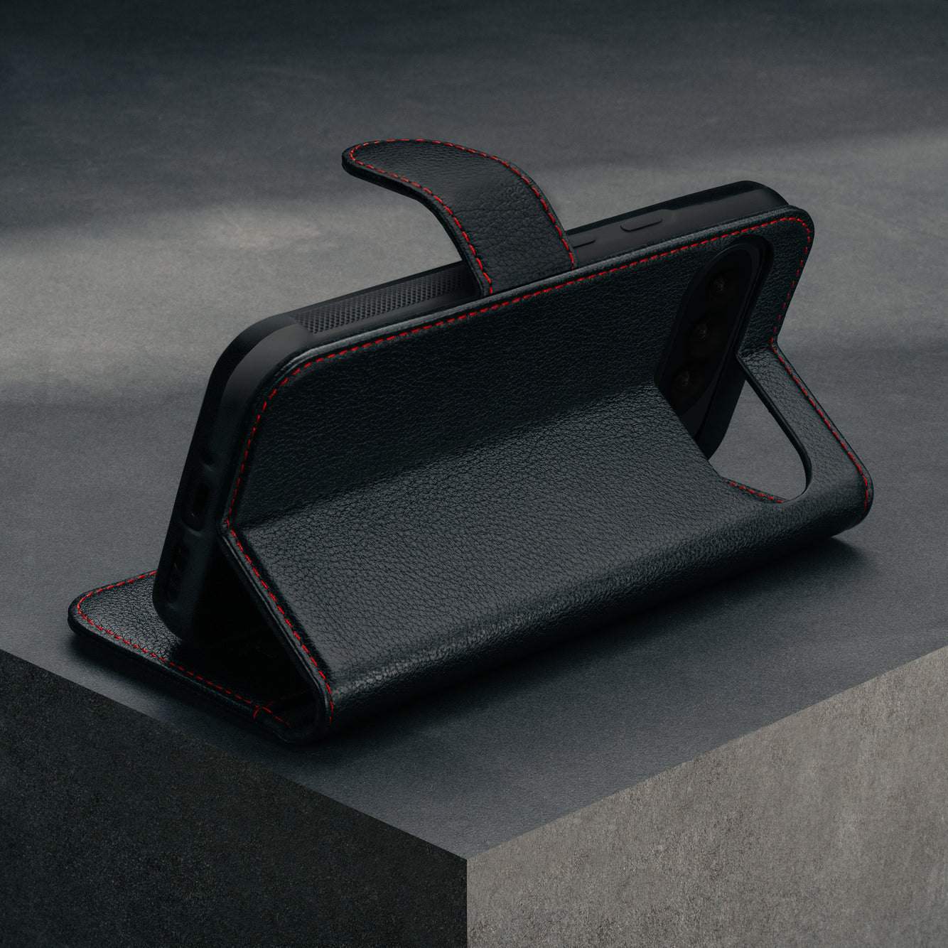 Google Pixel 9 Pro Leather Wallet Case (with Stand function) – TORRO