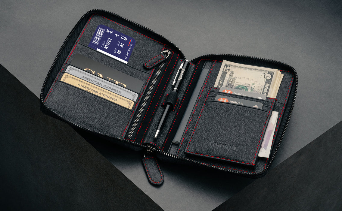 Solo Leather Travel Wallet - Travel Accessories - TORRO