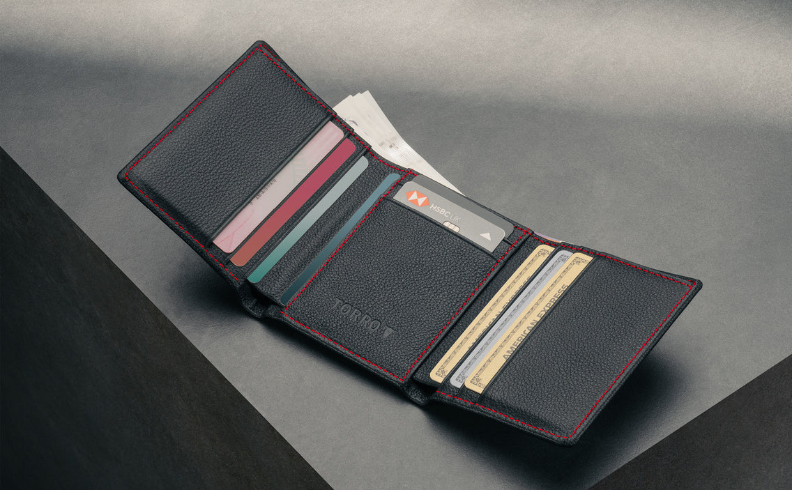 Trifold Leather Wallet (with RFID Protection) – TORRO
