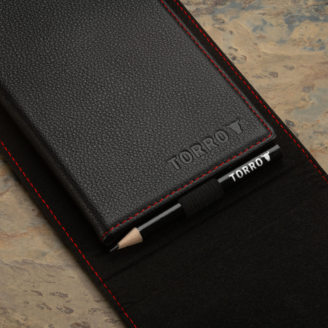 Leather Golf Scorecard Holder & Yardage Book Cover - TORRO