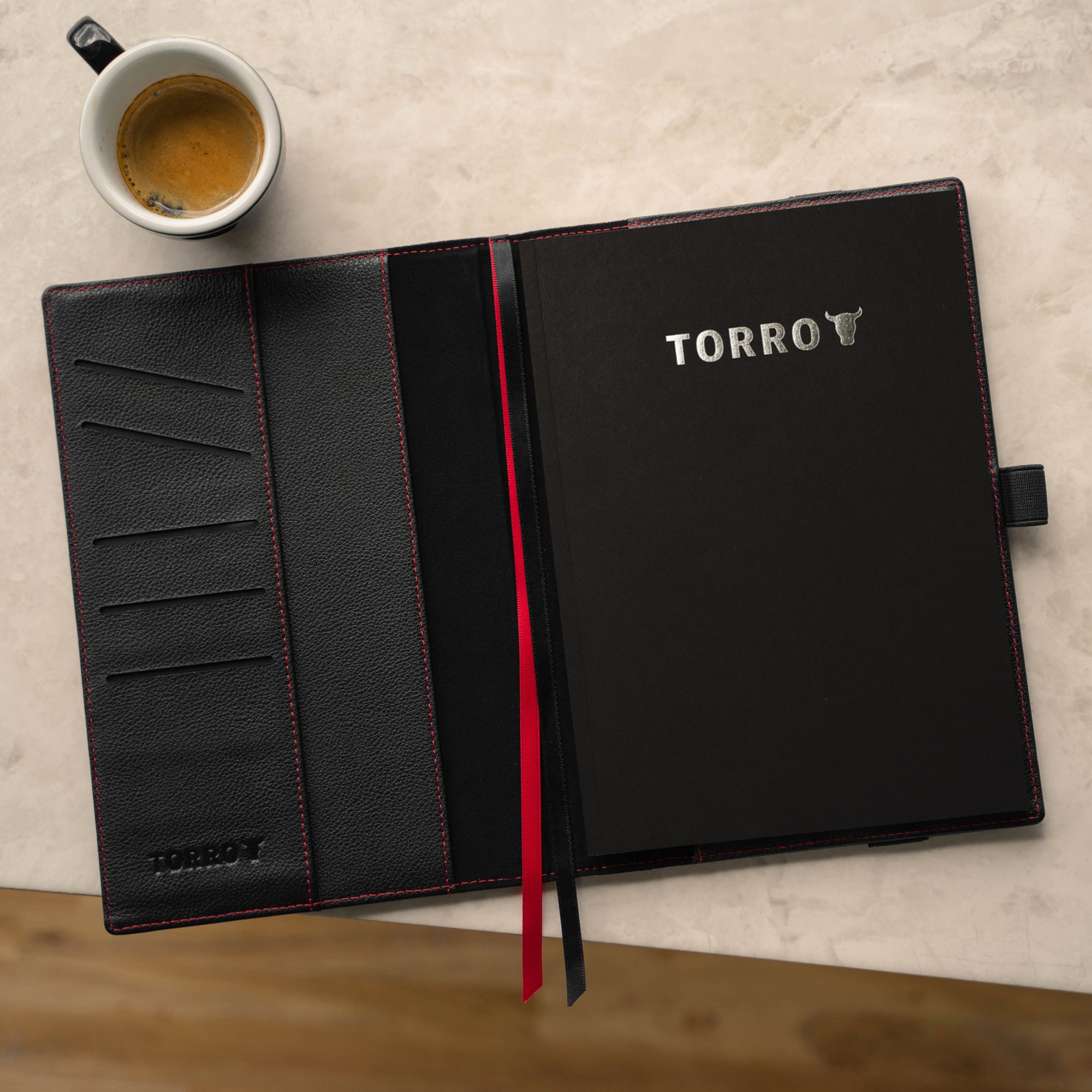 Refillable Leather Notebook Cover (A4/A5) | TORRO