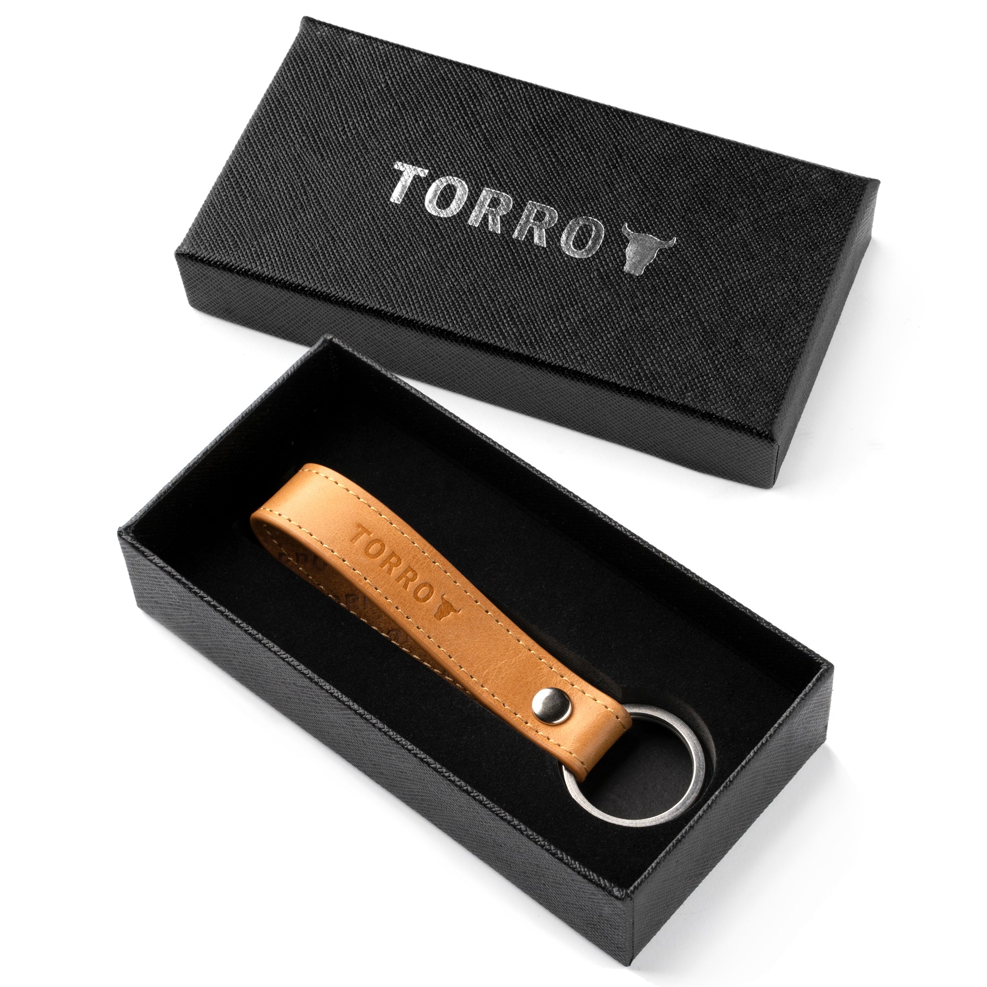 Top Grain Leather Loop Keyring – TORRO