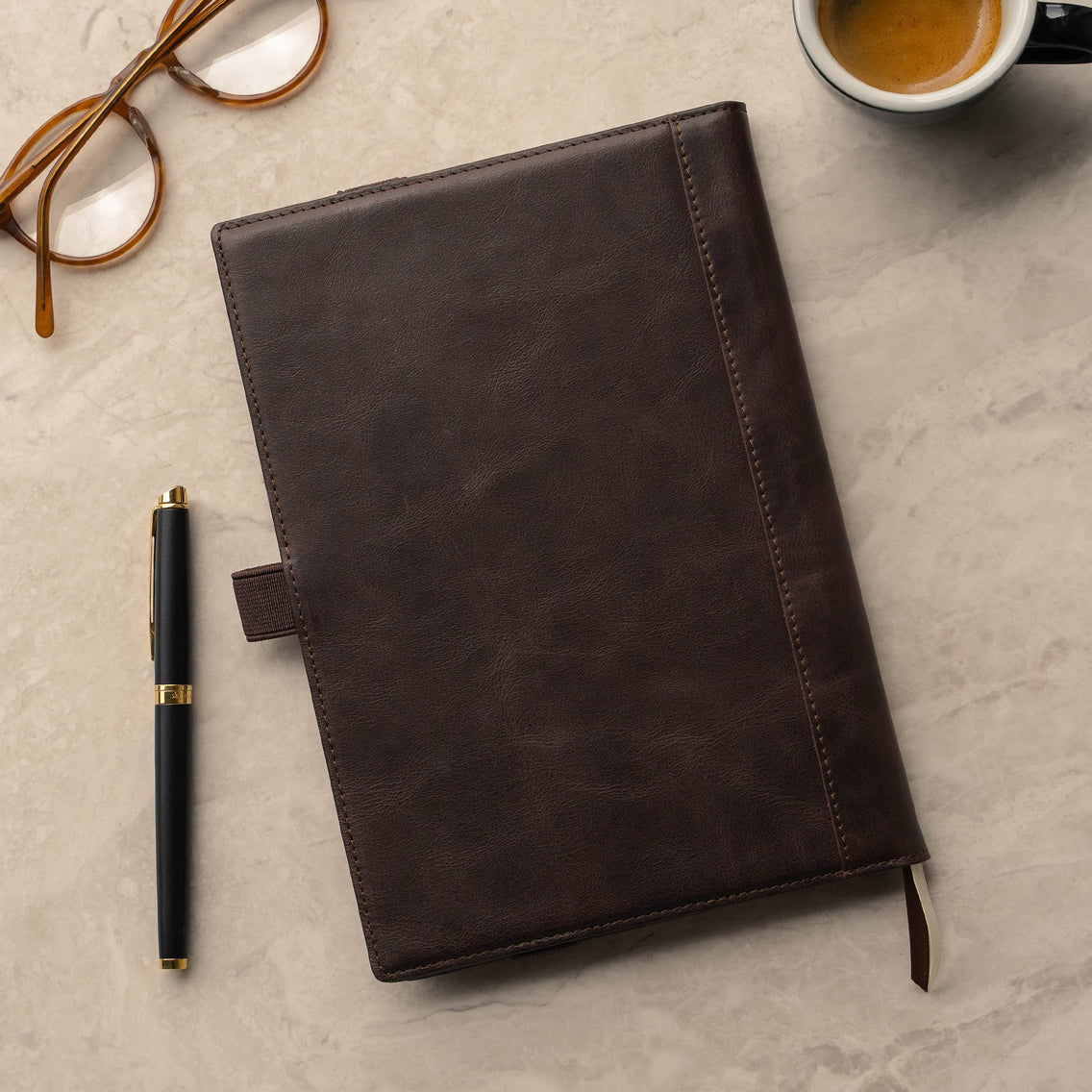 Refillable Leather Notebook Cover (A4/A5) | TORRO