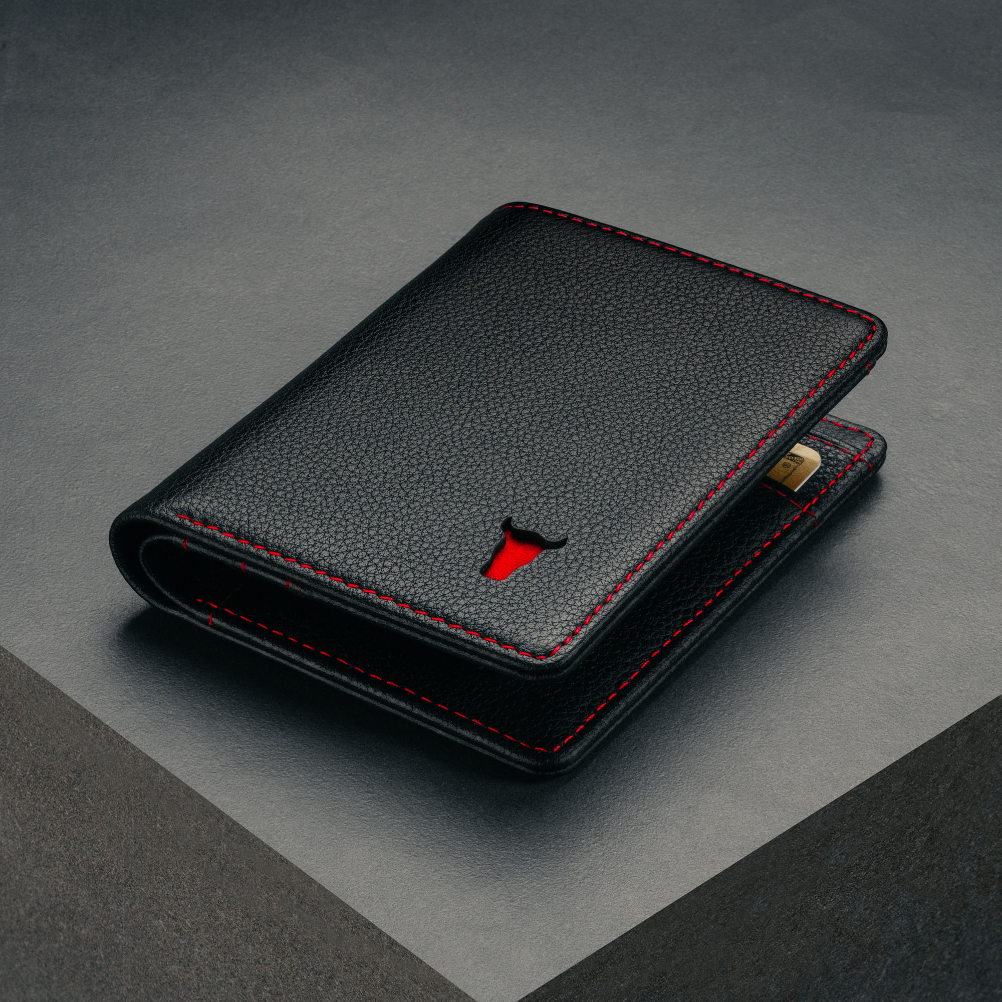 Slim Leather Wallet with RFID Protection - TORRO