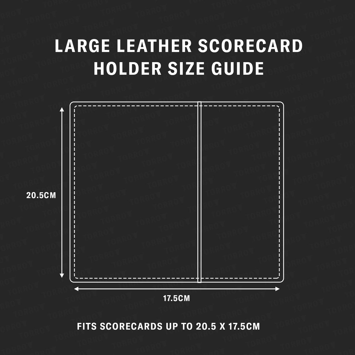 Leather Golf Scorecard Holder (PRO Edition) - TORRO
