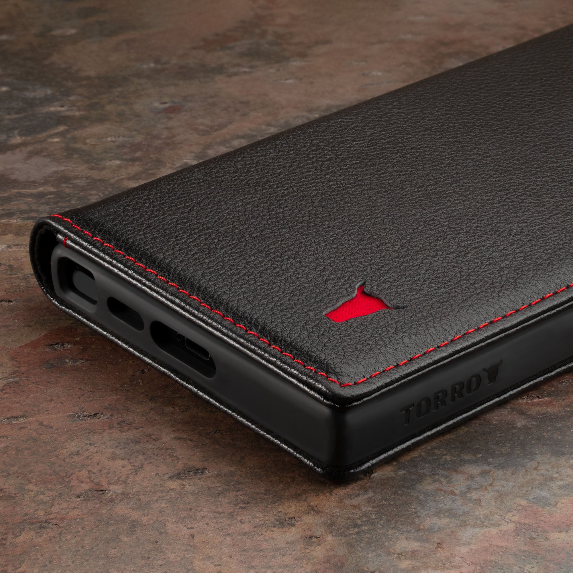 Samsung Galaxy S23 Ultra Leather Case (with Stand function) – TORRO