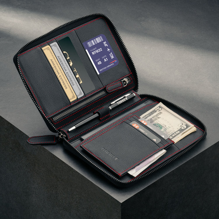 iPhone 16 Leather Wallet Case (MagSafe Charging) – TORRO