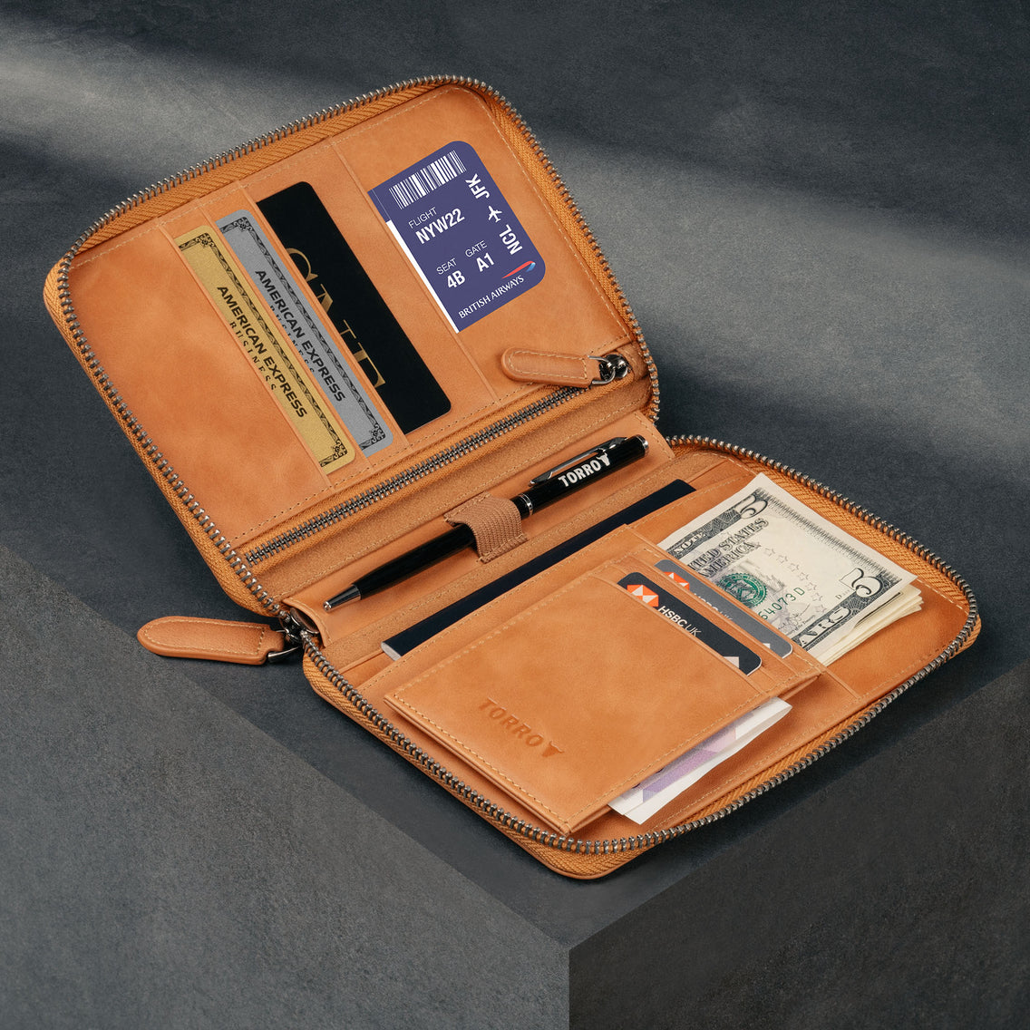 Solo Leather Travel Wallet - Travel Accessories - TORRO